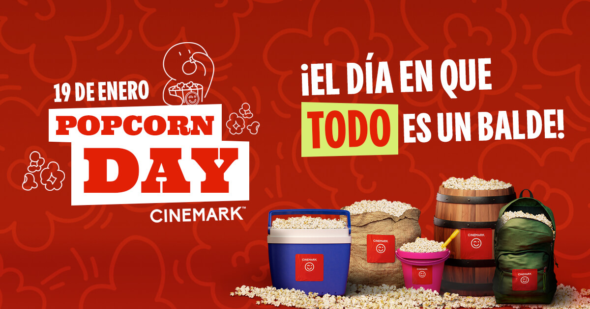 ¡Popcorn Day en Cinemark!